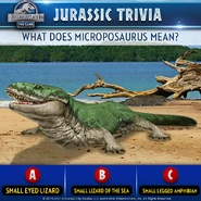 Microposaurus | Jurassic Park Wiki | Fandom