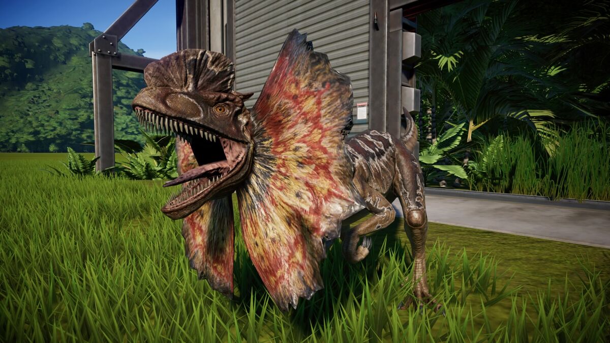 Dilophosaurusjw E Jurassic Park Wiki Fandom
