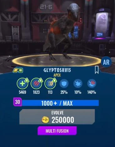 Glyptosavis | Jurassic Park Wiki | Fandom