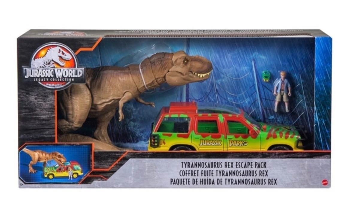 Tyrannosaurus rex Escape Set | Jurassic Park Wiki | Fandom