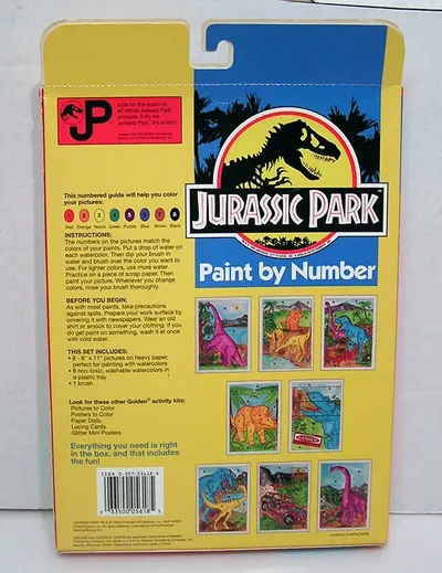 Jurassic Park : Paint by Number | Wikia Jurassic Park | Fandom