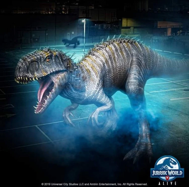 Mundo Jurásico Indominus Rex Vst Rex Vector An Untameable New