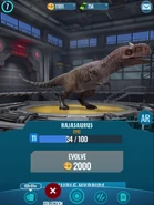 Rajasaurus/JW: A | Jurassic Park Wiki | Fandom