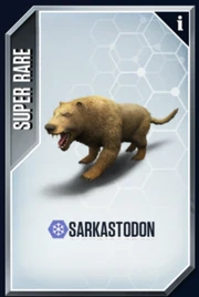 Sarkastodon/JW: TG | Jurassic Park Wiki | Fandom