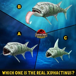 Xiphactinus Jurassic Park Builder