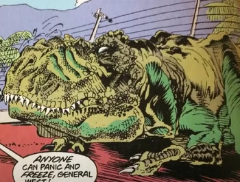 Tyrannosaurus rex/Comics | Jurassic Park Wiki | Fandom