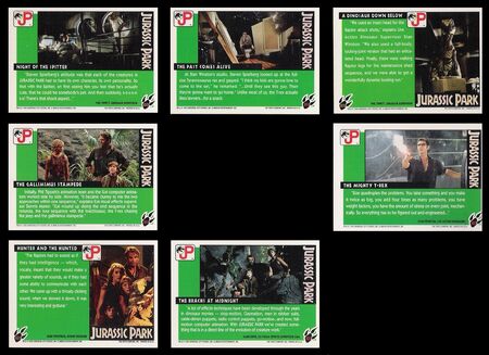 Topps Card Set 2 - Page 3 | Jurassic Park Wiki | Fandom