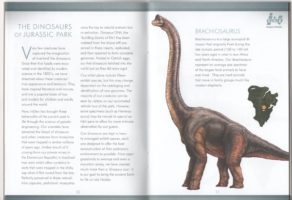 InGen Field Guide | Jurassic Park Wiki | Fandom