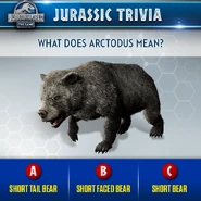 Arctodus | Jurassic Park Wiki | Fandom