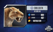 Smilodon/JW: TG | Jurassic Park Wiki | Fandom