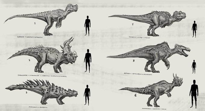 Jurassic World Hybrid Dinosaur