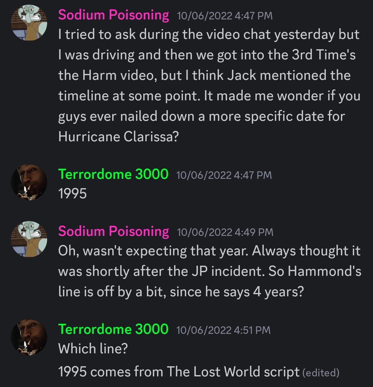 Timeline | Jurassic Park Wiki | Fandom
