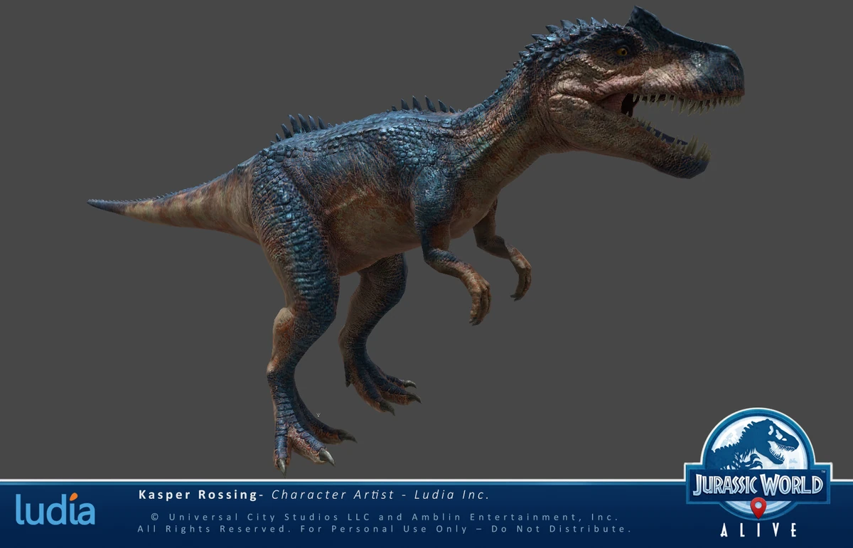 Allosaurus GEN 2 | Jurassic Park Wiki | Fandom