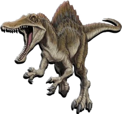 Gif Del Spinosaurus Del Parque Jurásico Jurassic World Alive The