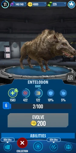 Entelodon Jurassic Park Builder