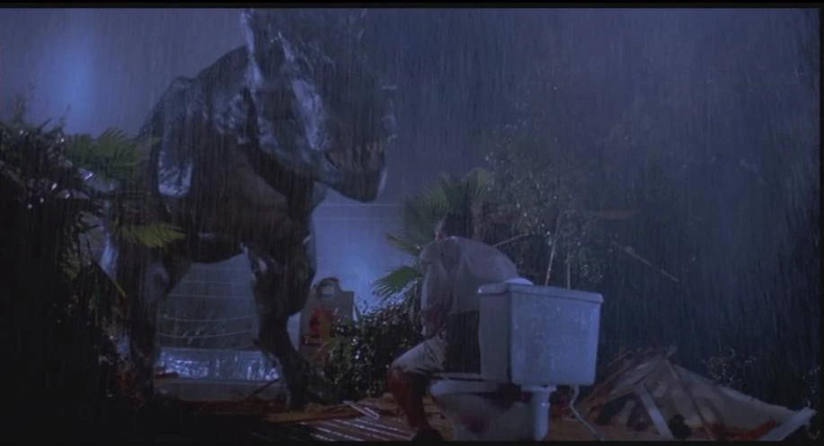 Tyrannosaur Paddock Bathroom | Jurassic Park Wiki | Fandom