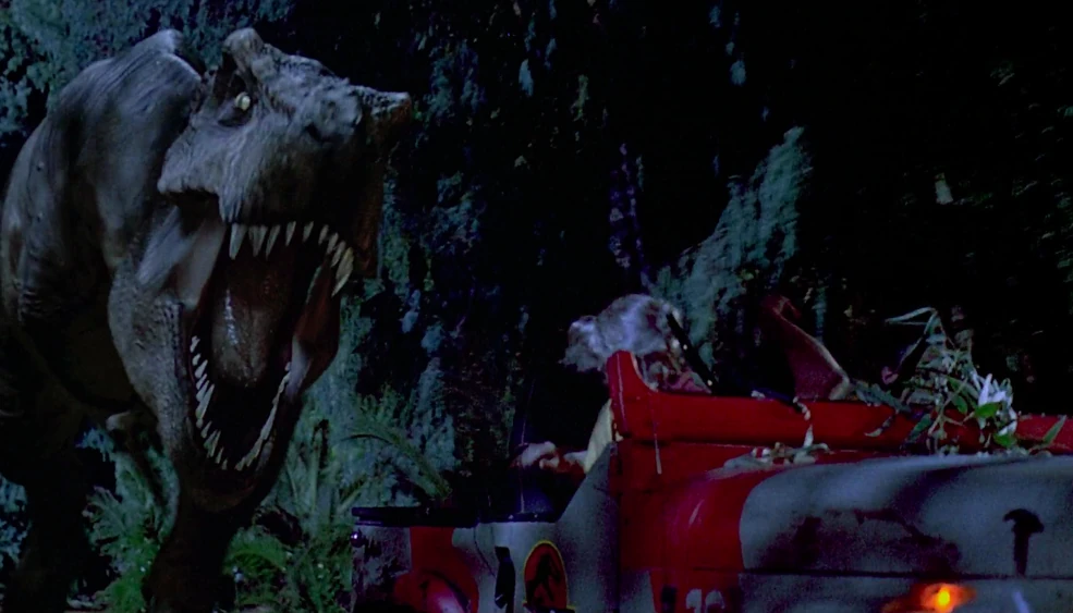 Jurassic Park T Rex Scène Tyrannosaurus Rexy🦖 | The Only Reason