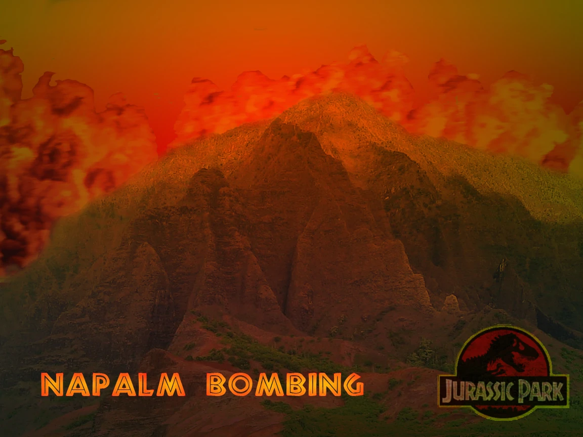 Costa Rica Napalm Bombing | Jurassic Park Wiki | Fandom