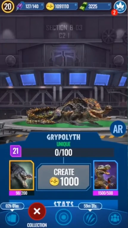 Grypolyth | Jurassic Park Wiki | Fandom