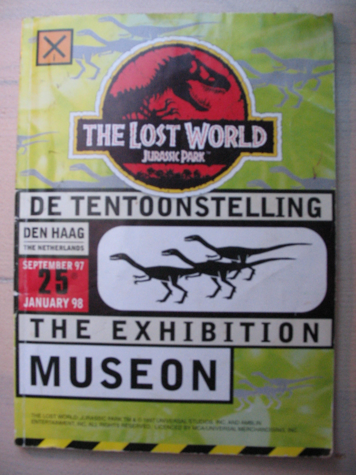 The Lost World: Jurassic Park Tour Guidebook | Jurassic Park Wiki | Fandom