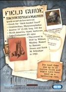Pachycephalosaurus/Cards | Jurassic Park Wiki | Fandom