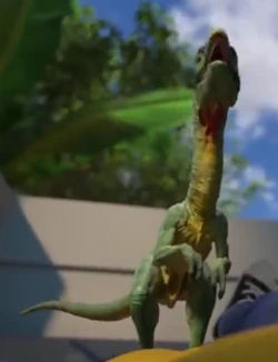 Compsognathus Jurassic Park Attack
