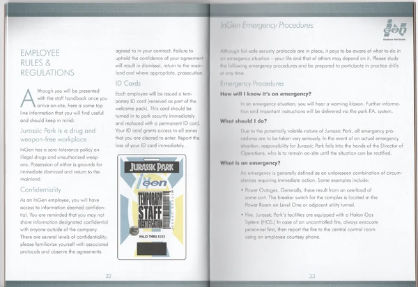 InGen Field Guide | Jurassic Park Wiki | Fandom
