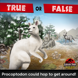 Procoptodon Jurassic Park Builder