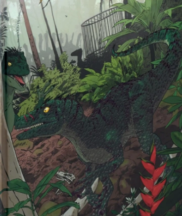 Green alpha velociraptor | Jurassic Park Wiki | Fandom