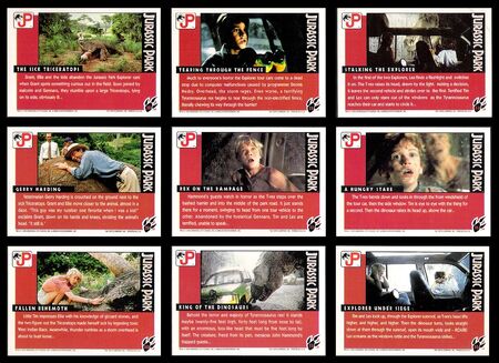 Topps Card Set 1 - Page 4 | Jurassic Park Wiki | Fandom