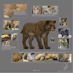 Parque Jurassico Construtor Geleira Smilodon Smilodon | Jurassic Park