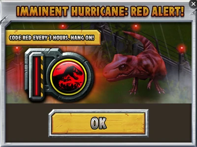 Code Red | Jurassic Park Builder Wiki | Fandom