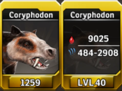 Coryphodon | Jurassic Park Builder Wiki | Fandom