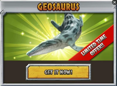 Geosaurus | Jurassic Park Builder Wiki | Fandom