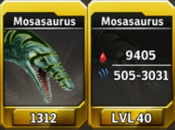Mosasaurus Jurassic Park Builder