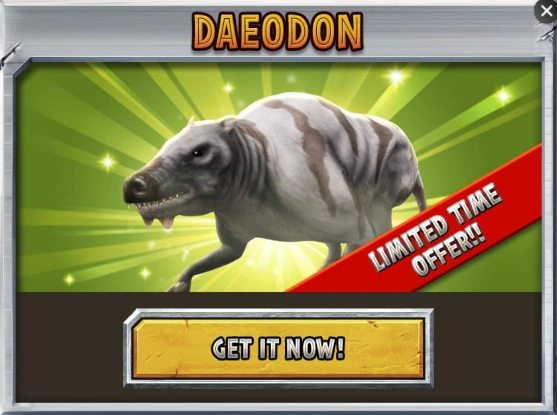 Daeodon | Jurassic Park Builder Wiki | Fandom