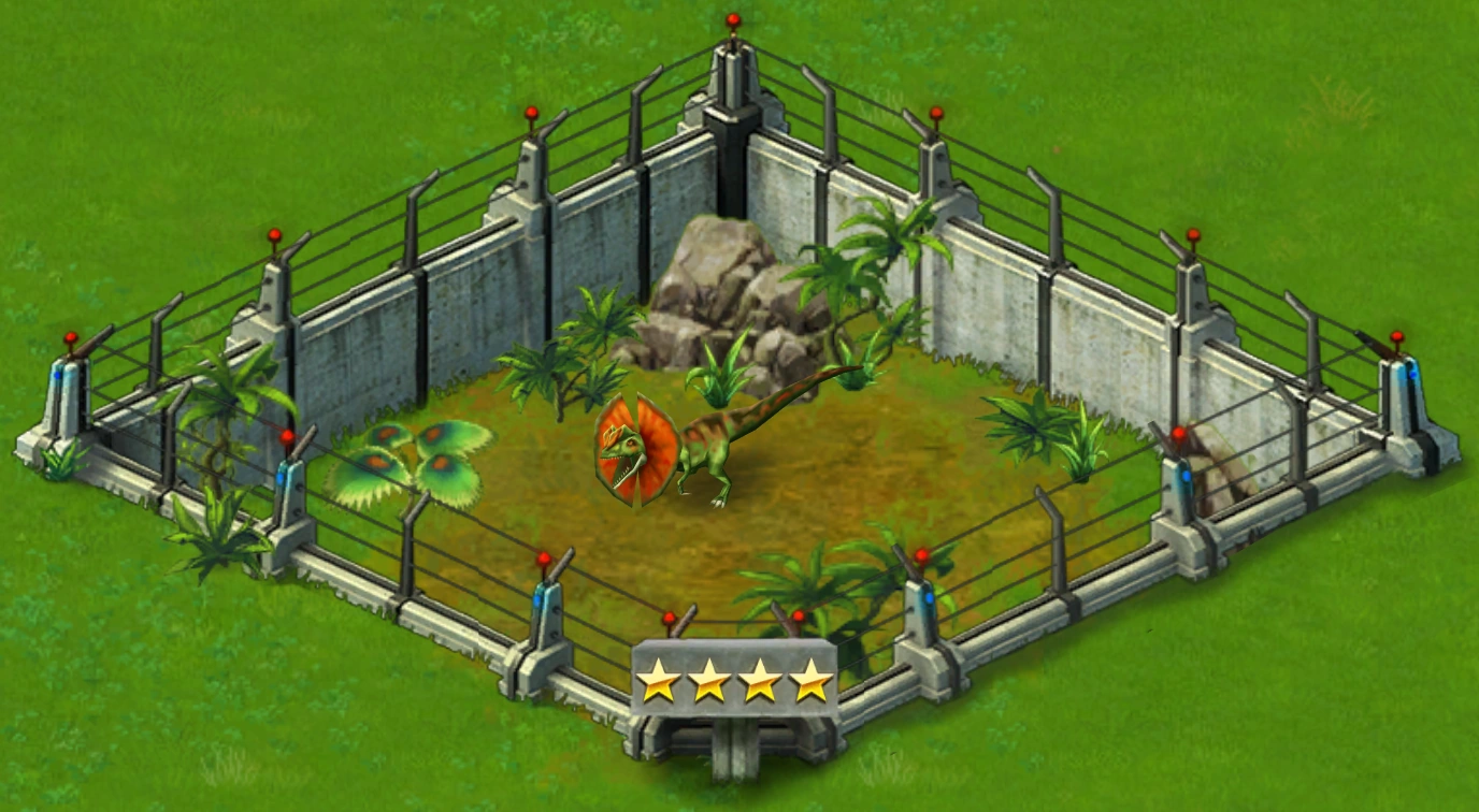 Jurassic Park Builder Dilophosaurus