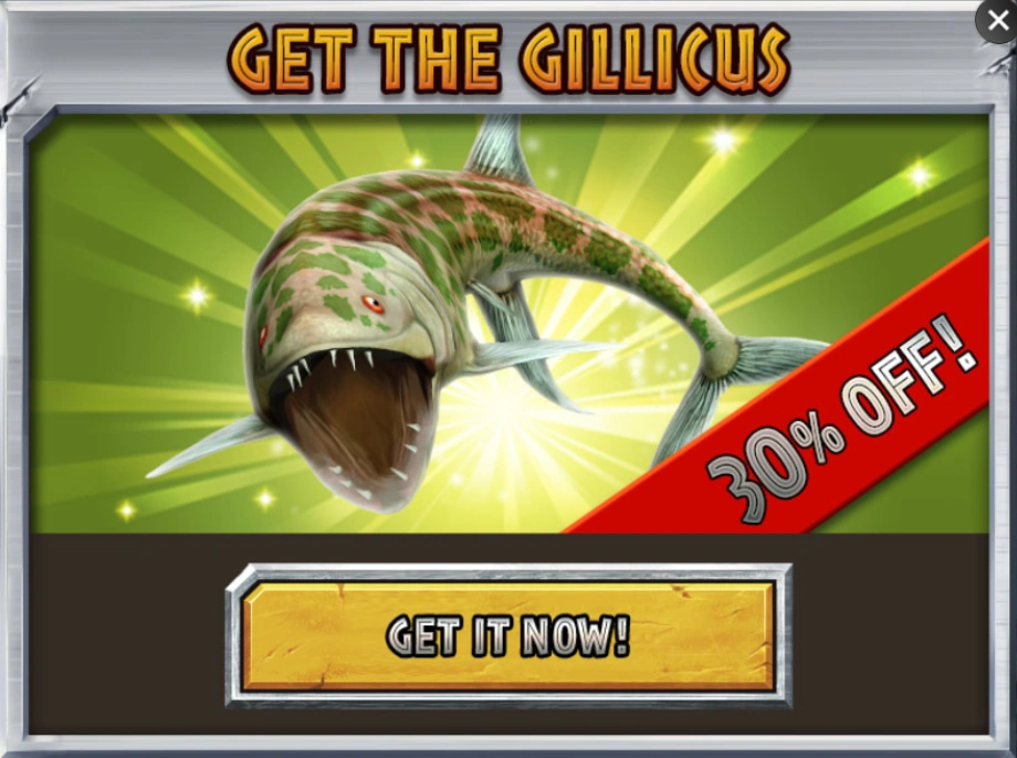 Gillicus | Jurassic Park Builder Wiki | Fandom