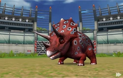 Triceratops Jurassic Park Builder
