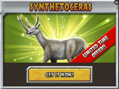 Synthetoceras | Jurassic Park Builder Wiki | Fandom