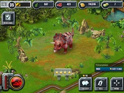 Triceratops Jurassic Park Builder