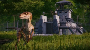 Velociraptor Pen | Jurassic World Evolution Wiki | Fandom