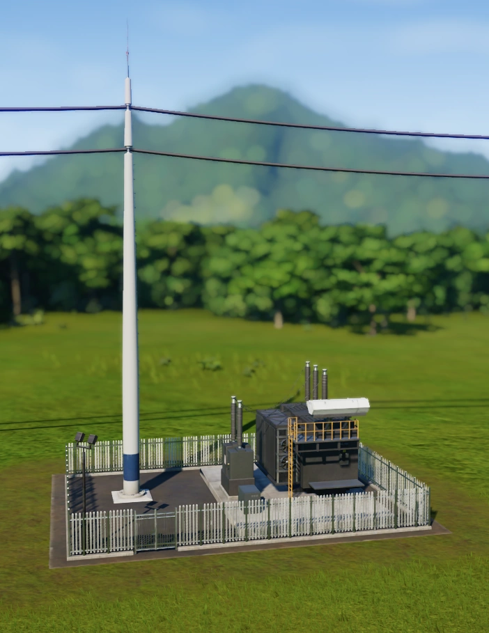 Large Substation | Jurassic World Evolution Wiki | Fandom