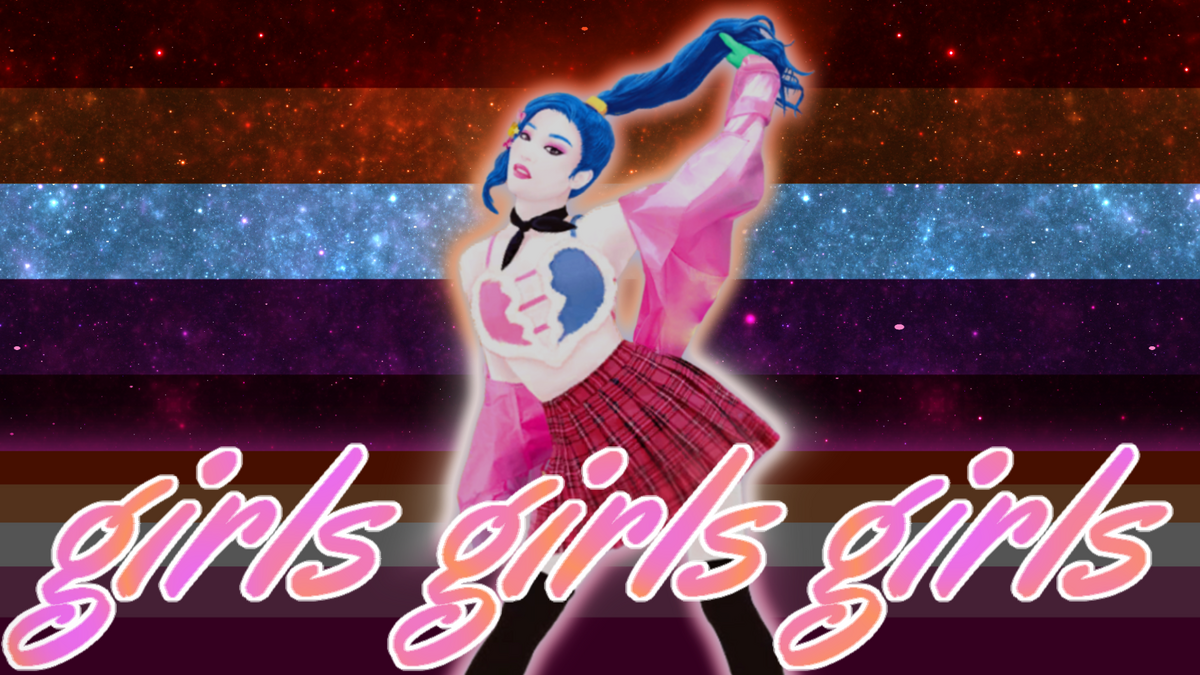 Girls Girls Girls Just Dance Fanon Wiki Fandom