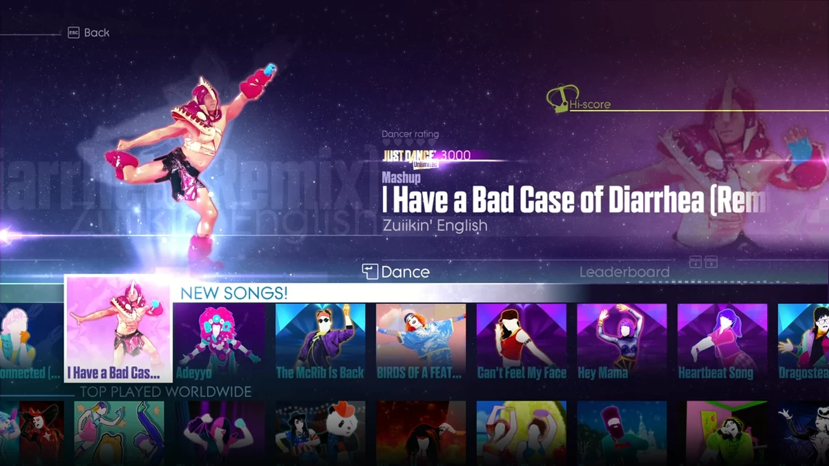 I Have A Bad Case Of Diarrhea/Planedec50 Mashup | Just Dance Mod Wiki ...