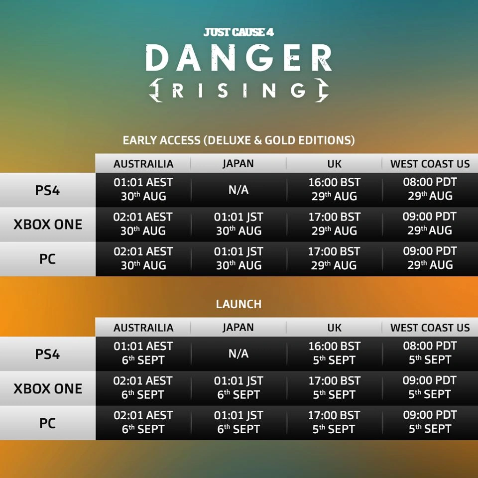 Danger Rising | Just Cause Wiki | Fandom