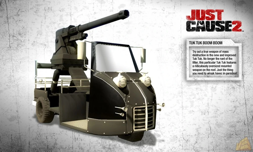 Tuk-Tuk Boom Boom (JC2) | Wiki Just Cause | Fandom