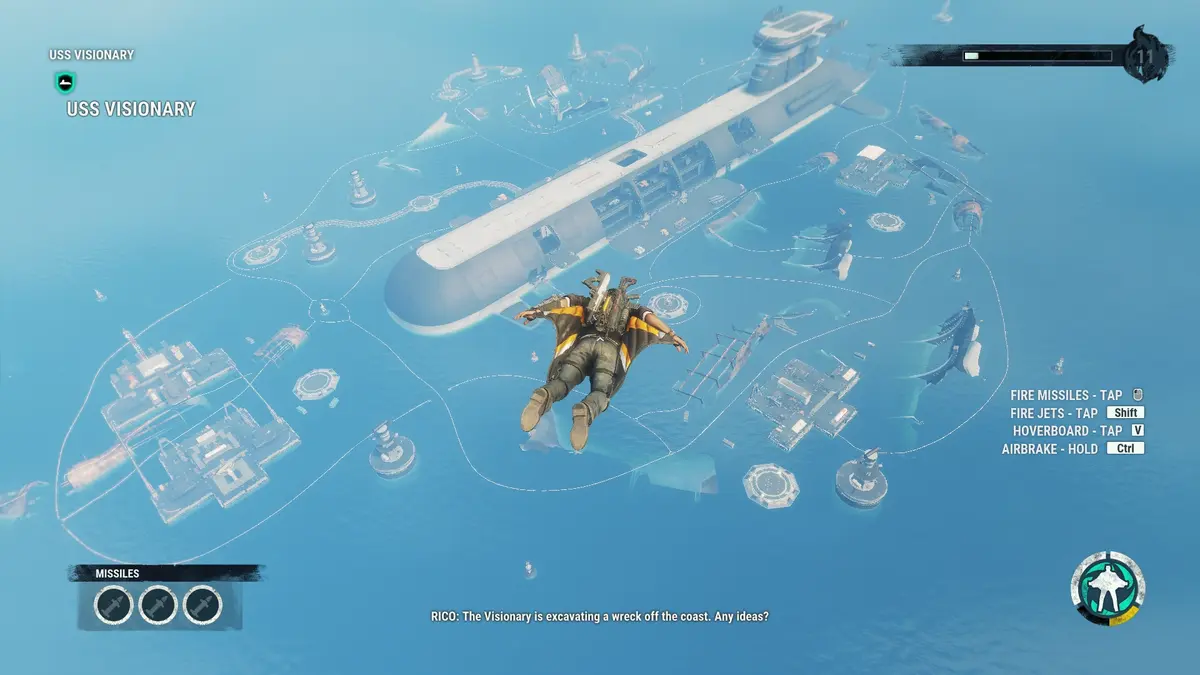 USS visionary | Wiki Just Cause | Fandom