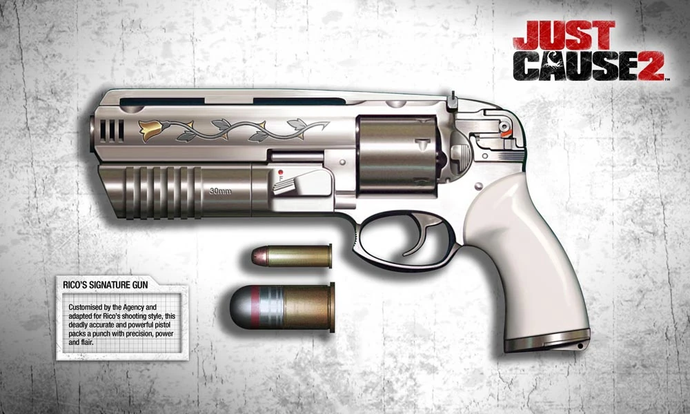 Rico's Signature Gun | Just Cause Wiki | Fandom