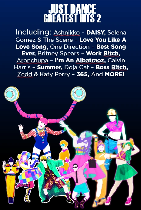 User blog:JDAqua/Just Dance Greatest Hits 2 | Just Dance Wiki | Fandom
